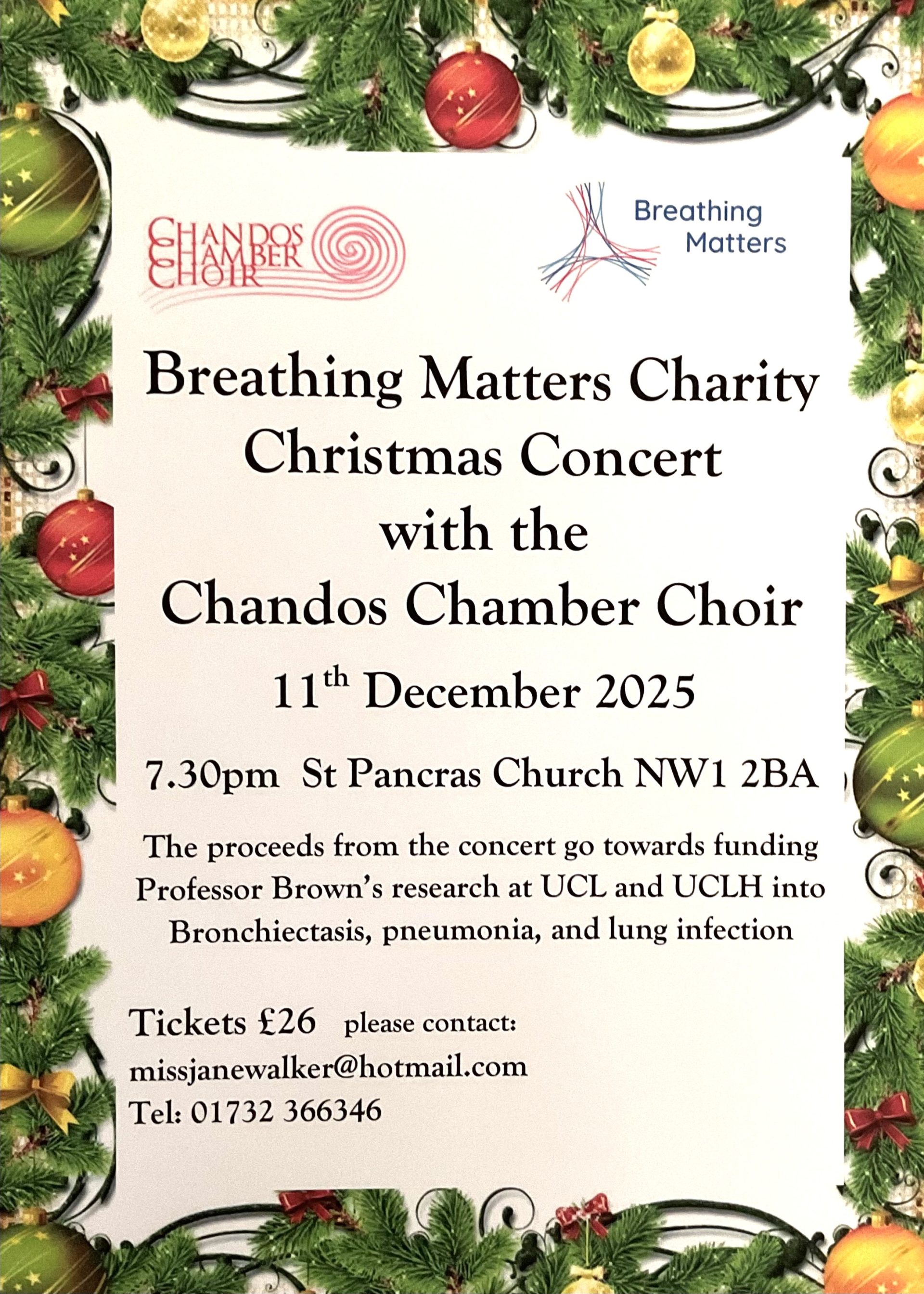 A very merry Christmas concert - Breathing Matters
